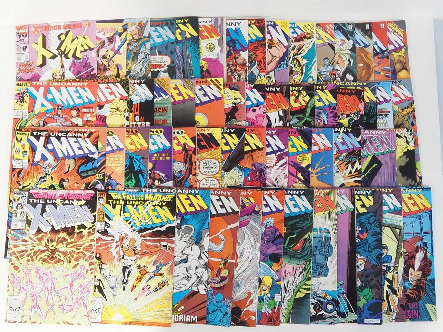 Lot 317 - UNCANNY X-MEN #226-265, 268-280, 331-334 (57