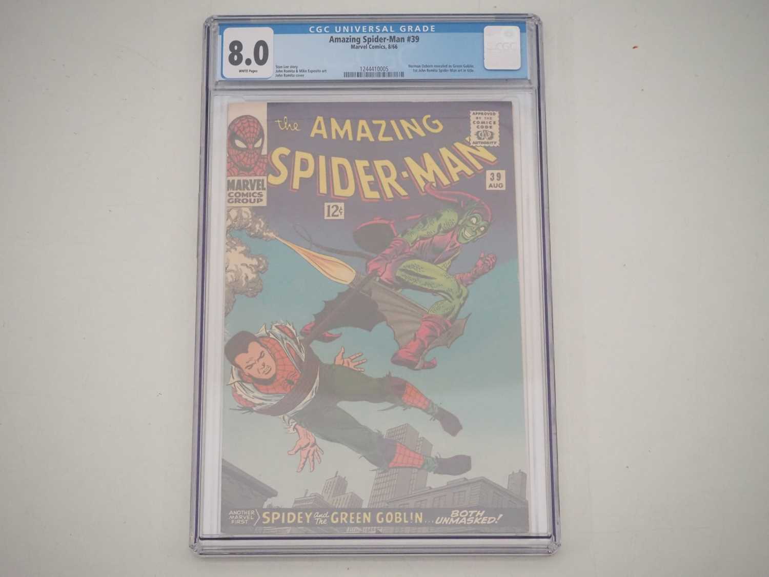 Lot 465 - AMAZING SPIDER-MAN #39 (1966 - MARVEL)