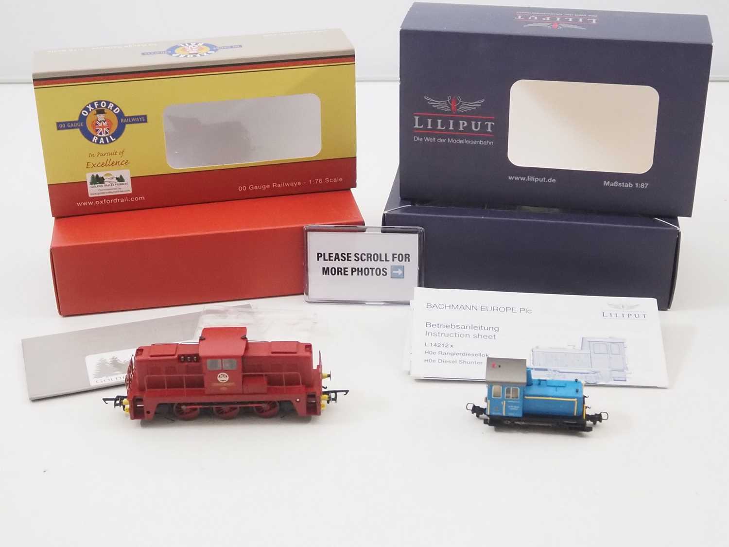 Lot 97 - An OXFORD RAIL OO gauge Janus diesel shunting