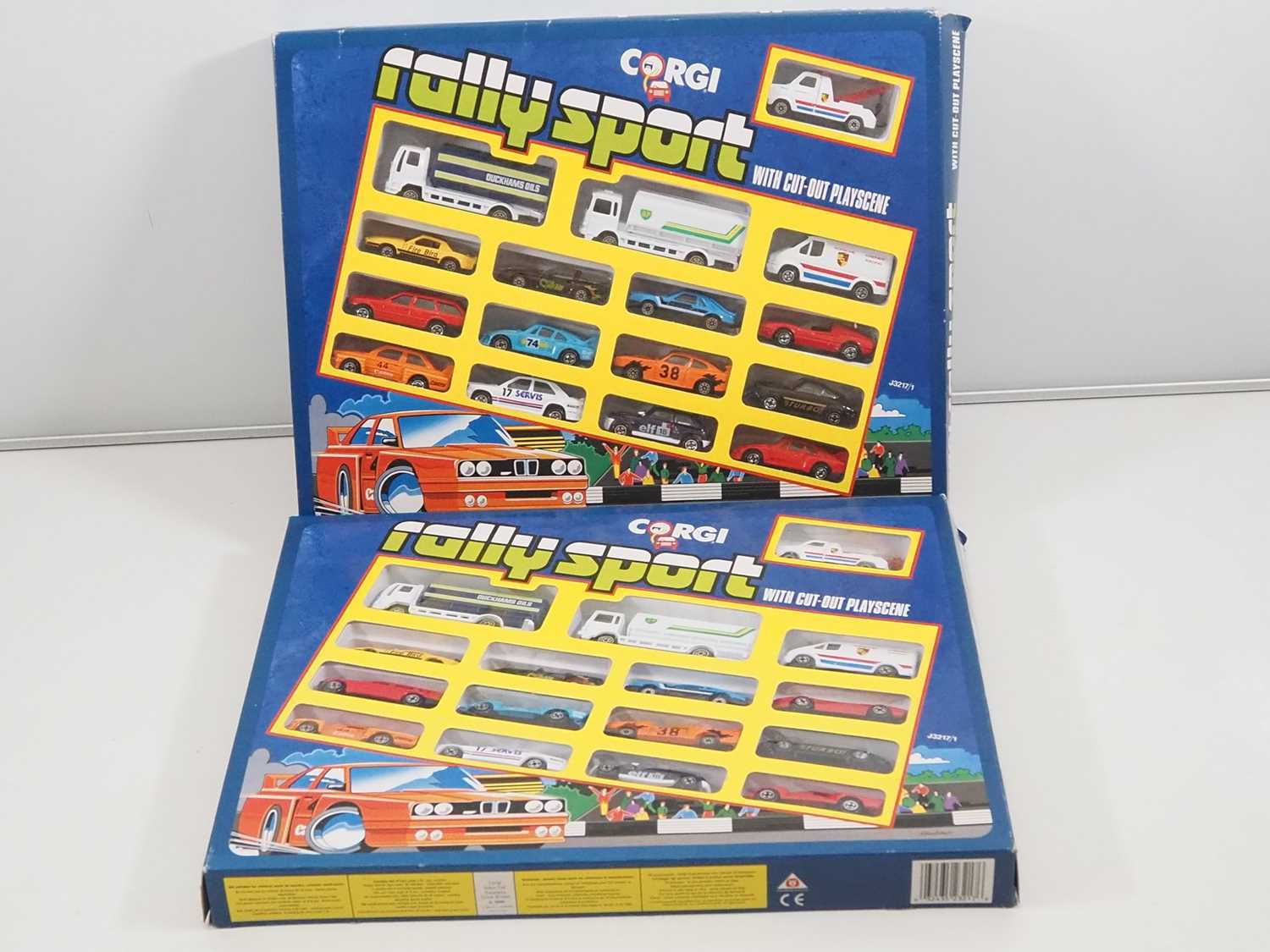 Lot 605 - A pair of CORGI JUNIORS Rally Sport multi