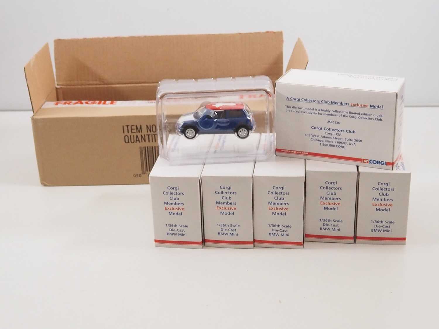 Lot 693 - A CORGI USA Collectors Club trade pack of 6x