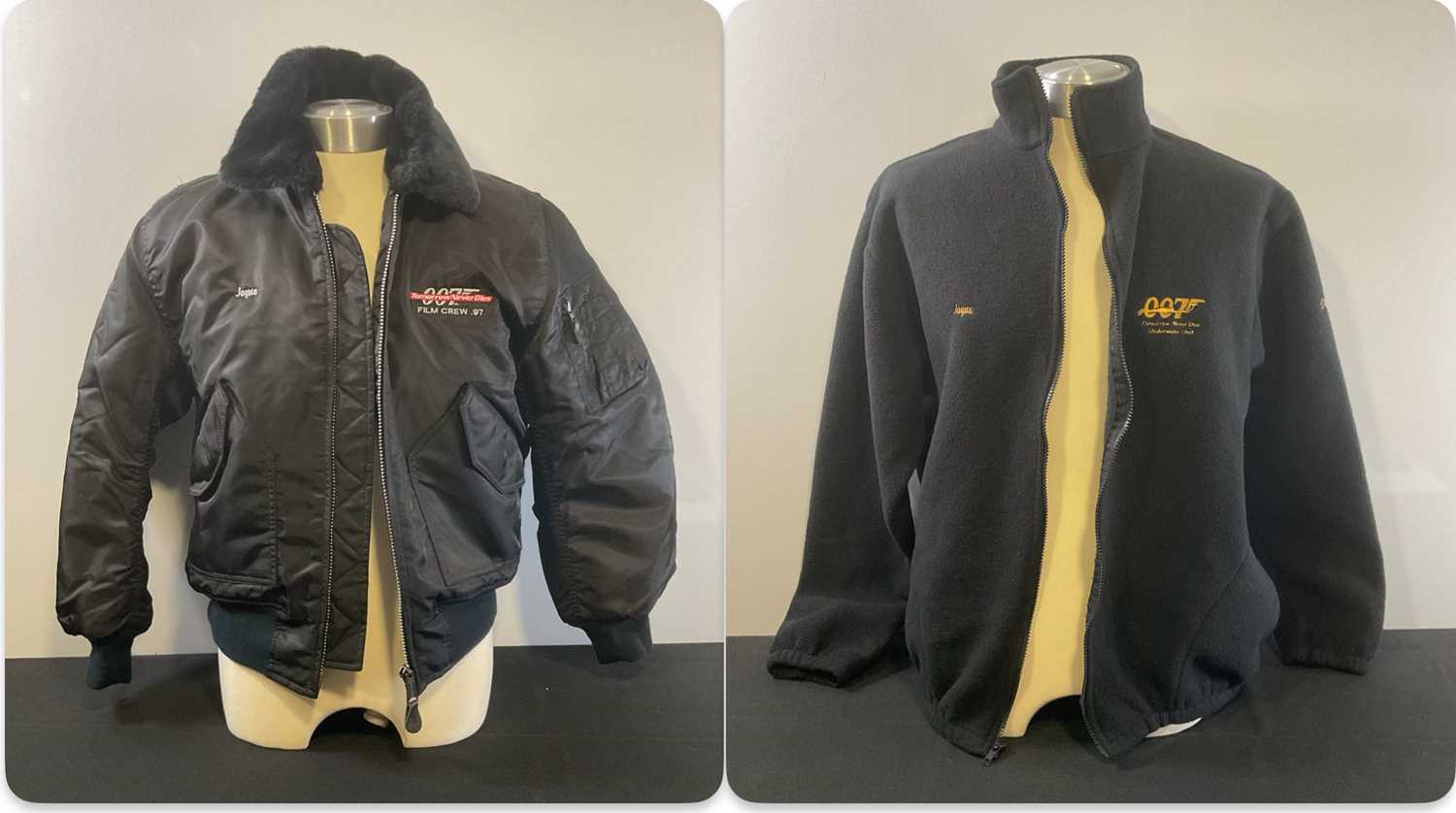 Lot 232 - JAMES BOND: A pair of crew clothing jackets
