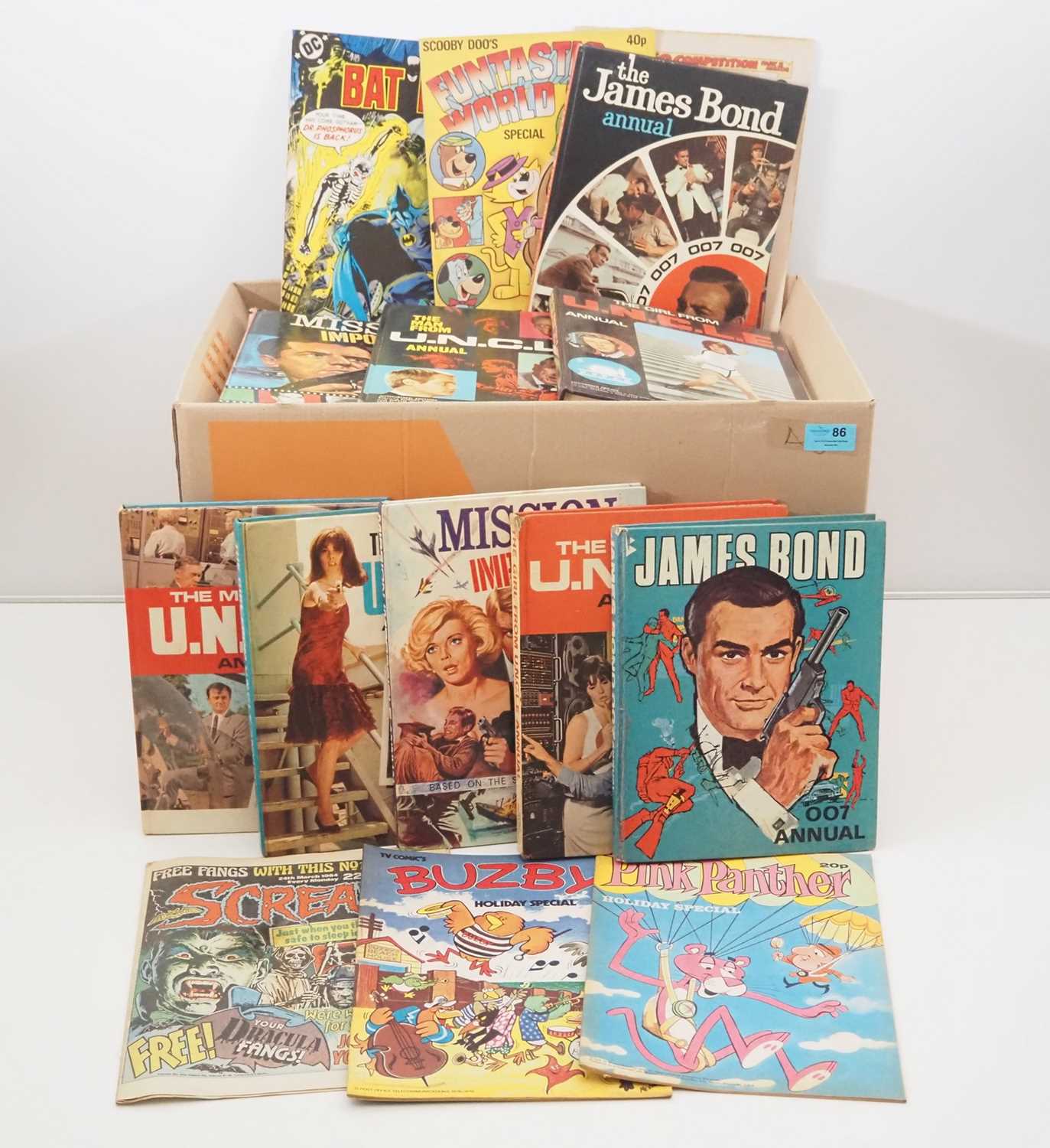 Lot 86 Excalibur British Comic And Annual Lucky Dip
