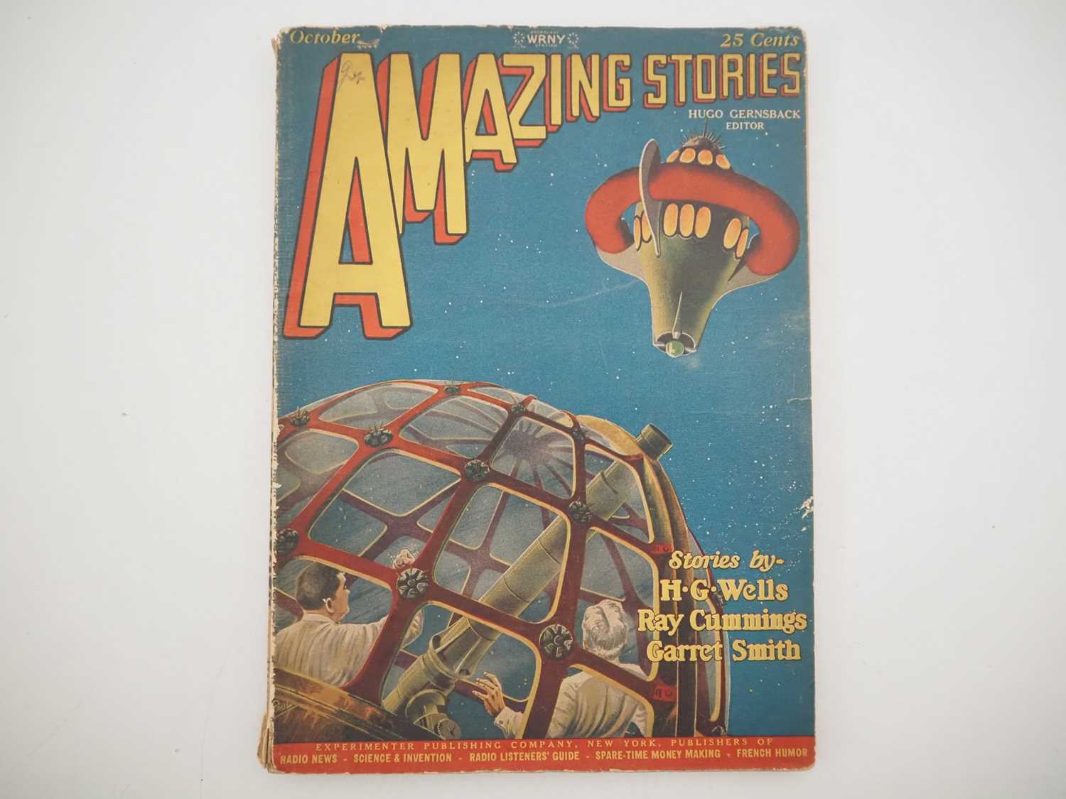 Lot 183 - AMAZING STORIES VOL.2 #7 (OCT 1927