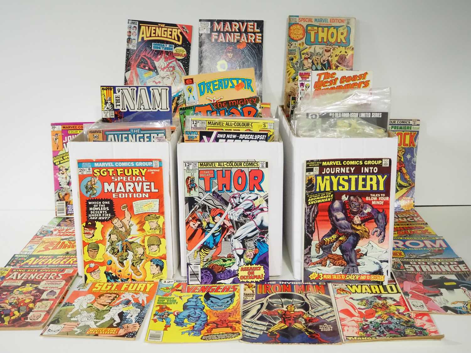 Lot 344 - EXCALIBUR MARVEL LUCKY DIP JOB LOT 600+