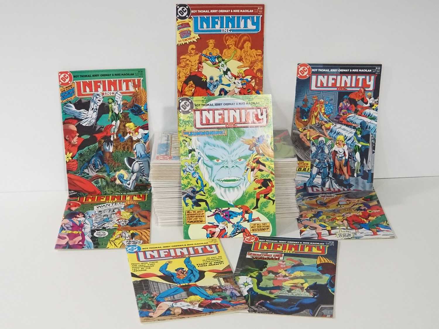 Lot 411 - INFINITY INC #1 to 53 + ANNUALS #1 & 2 (55