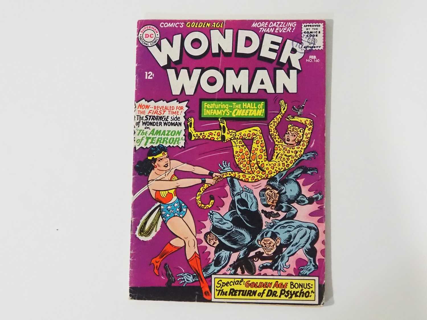 Lot 429 - WONDER WOMAN #160 (1966 - DC) - The first