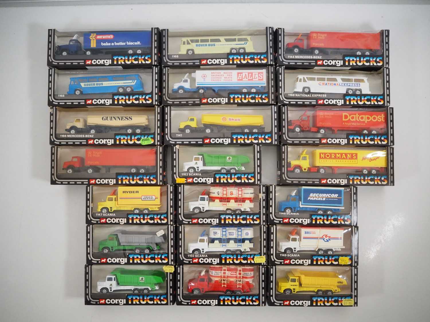 Lot 197 - A group of CORGI diecast articulated lorries