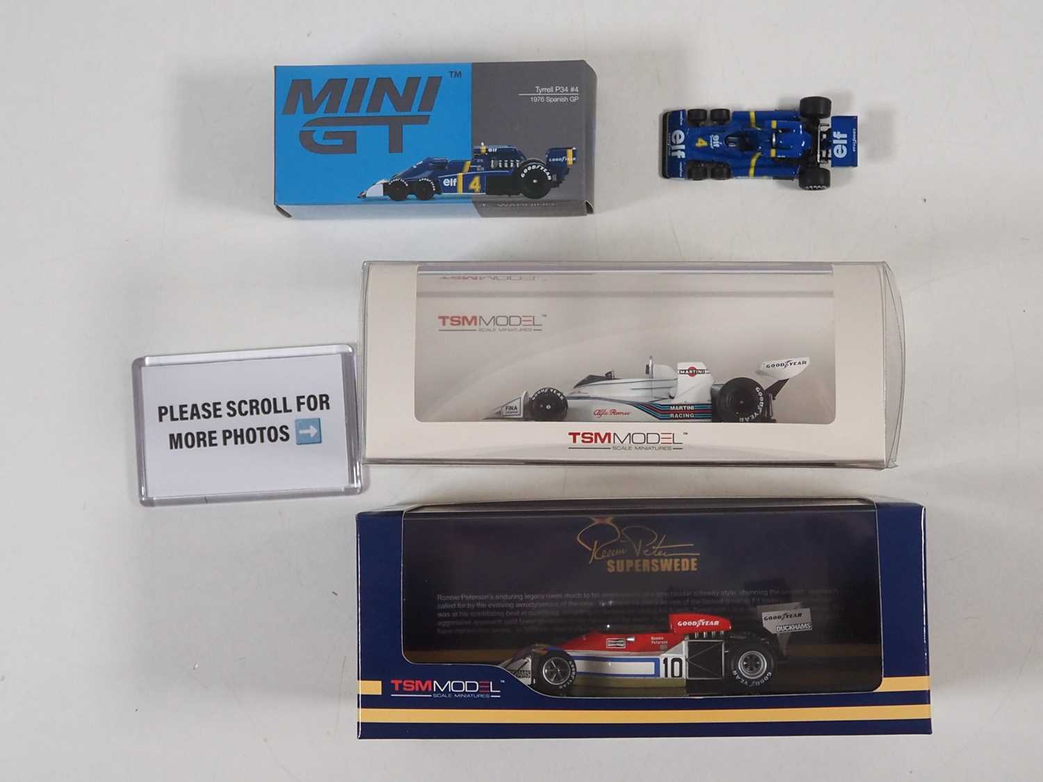 Lot 339 - A group of TSM MODEL Formula 1 racing cars