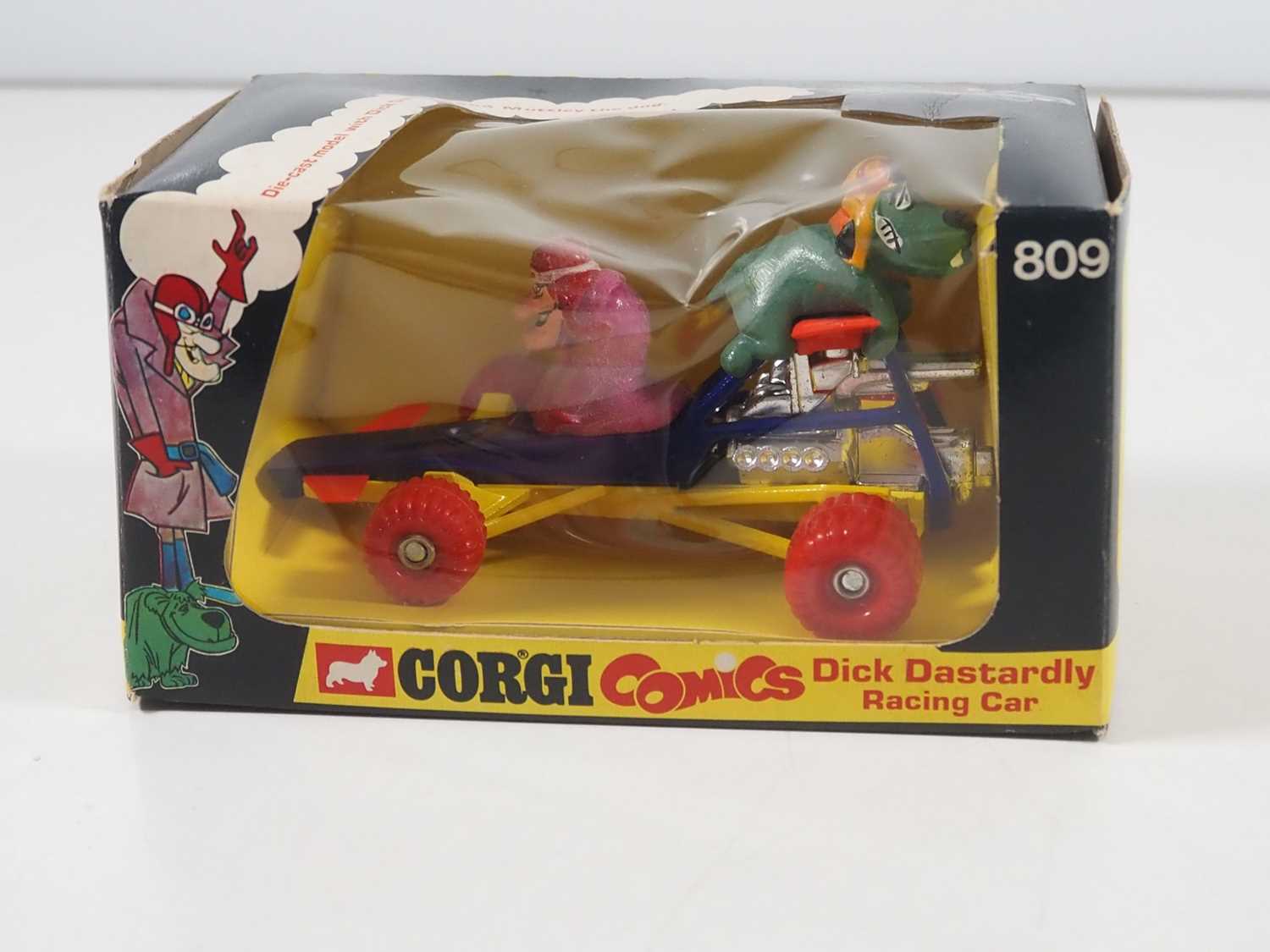 Lot 595 - A CORGI #809 Dick Dastardly Racing Car from