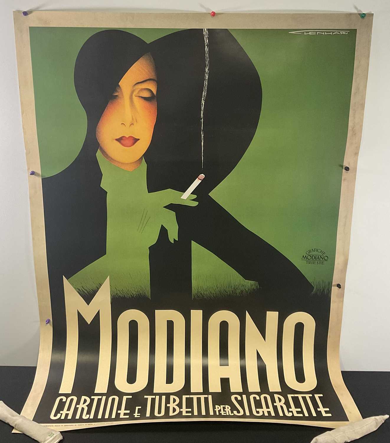 Lot 479 - FRANZ LENHART - MODIANO reproduction print