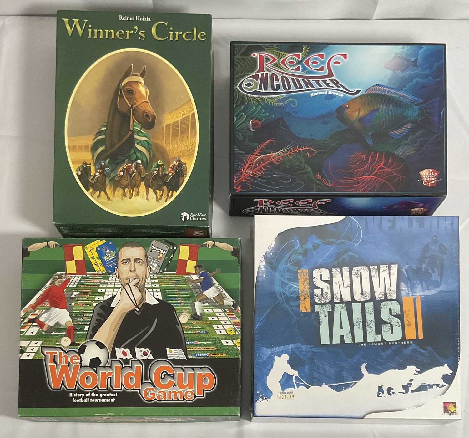 Lot 576 - A group of sporting RPG Board Games