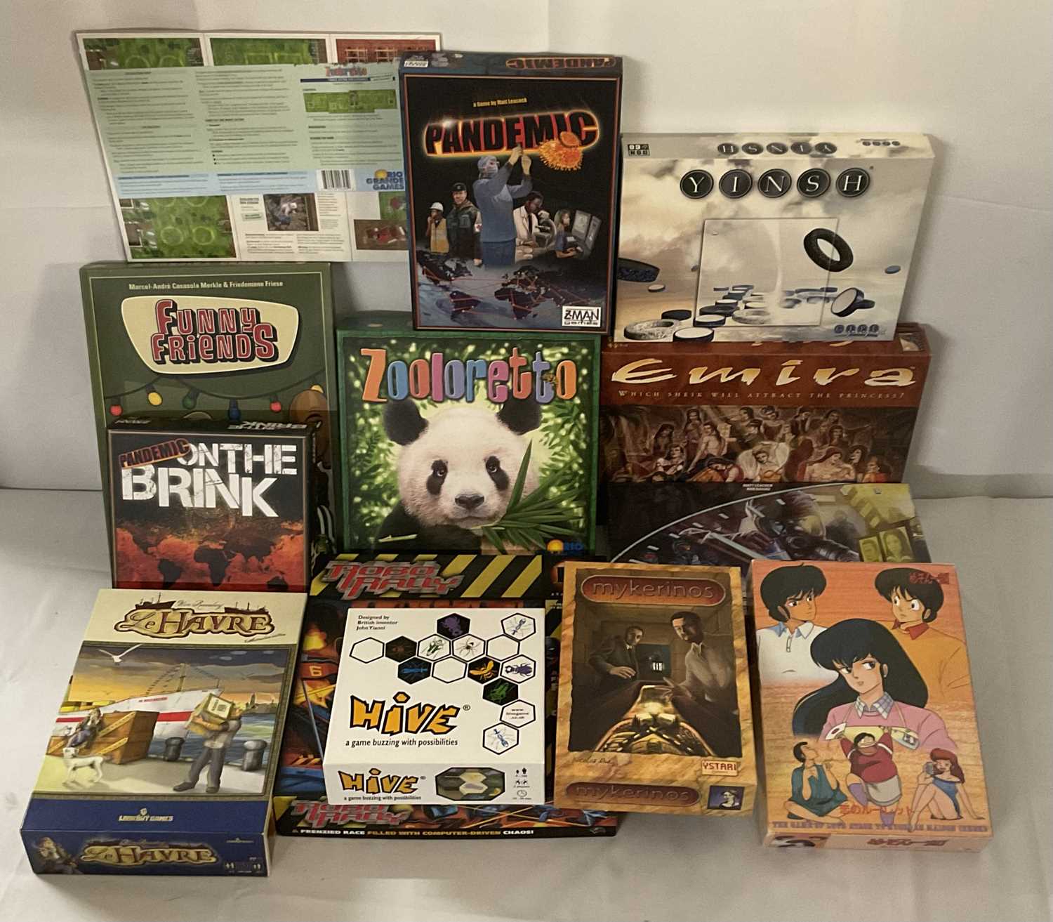 Lot 585 - A mixed group of RPG Board Games comprising