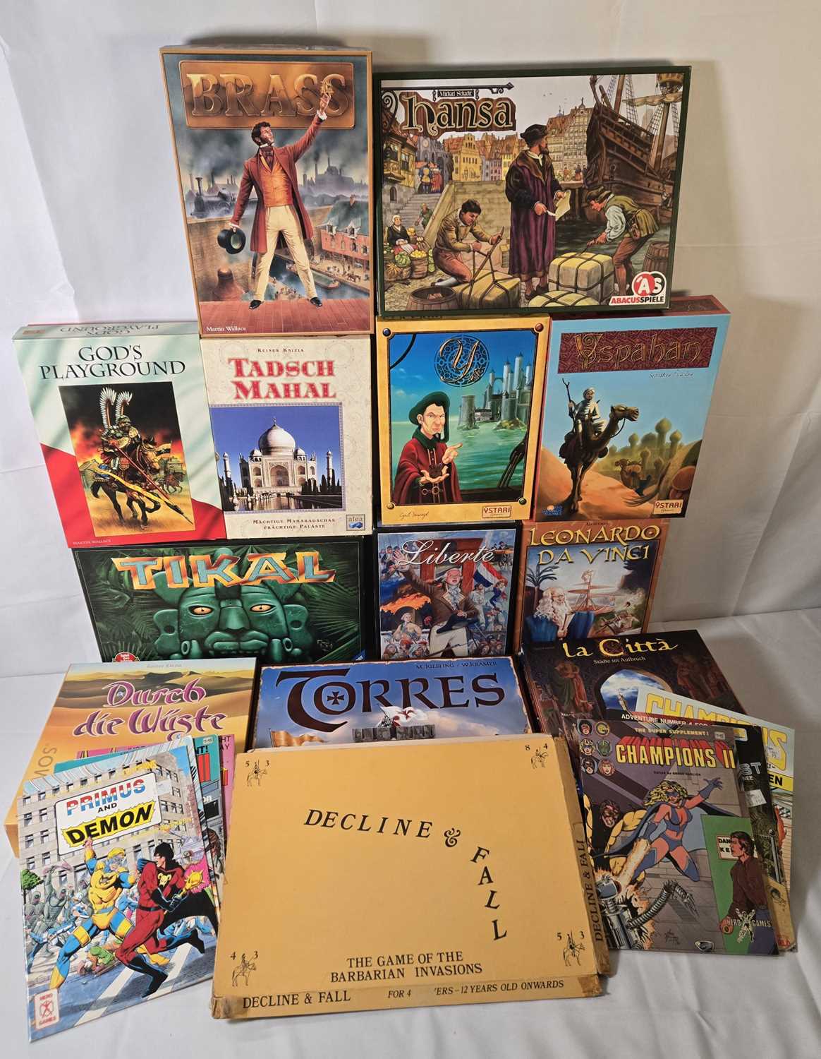 Lot 584 - A mixed collection of RPG Board Games