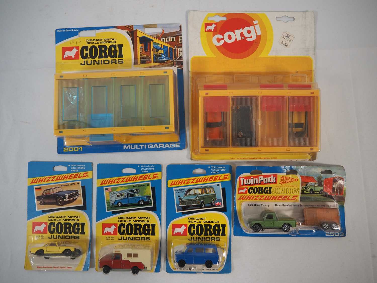 Lot 57 - A group of three early CORGI Juniors on