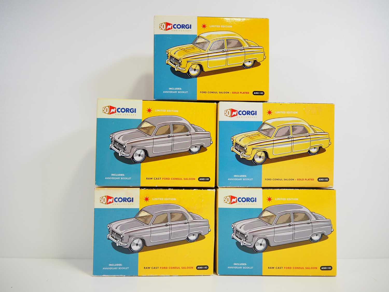 Lot 183 - A group of CORGI 50th Anniversary issue