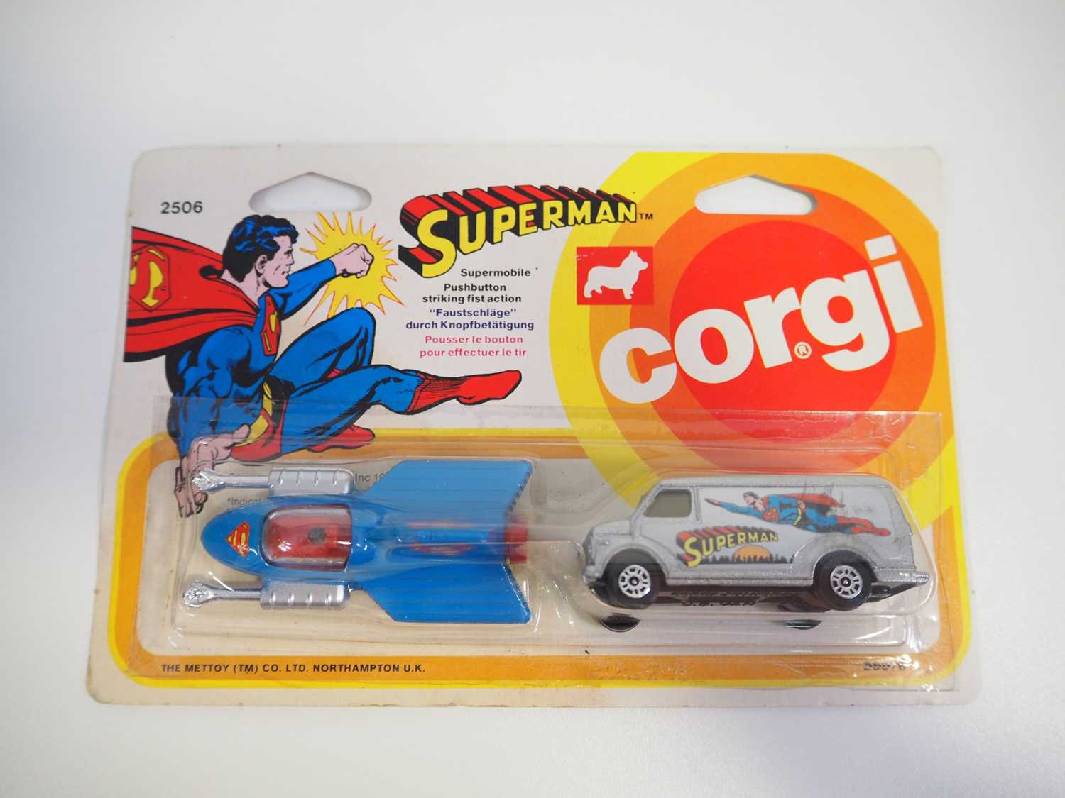 Lot 366 - A CORGI Juniors #2506 Superman twin pack