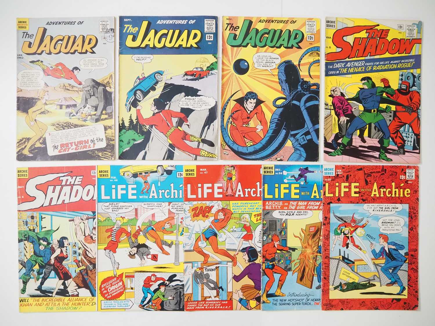 Lot 221 - ARCHIE SERIES LOT (9 in Lot) - Includes