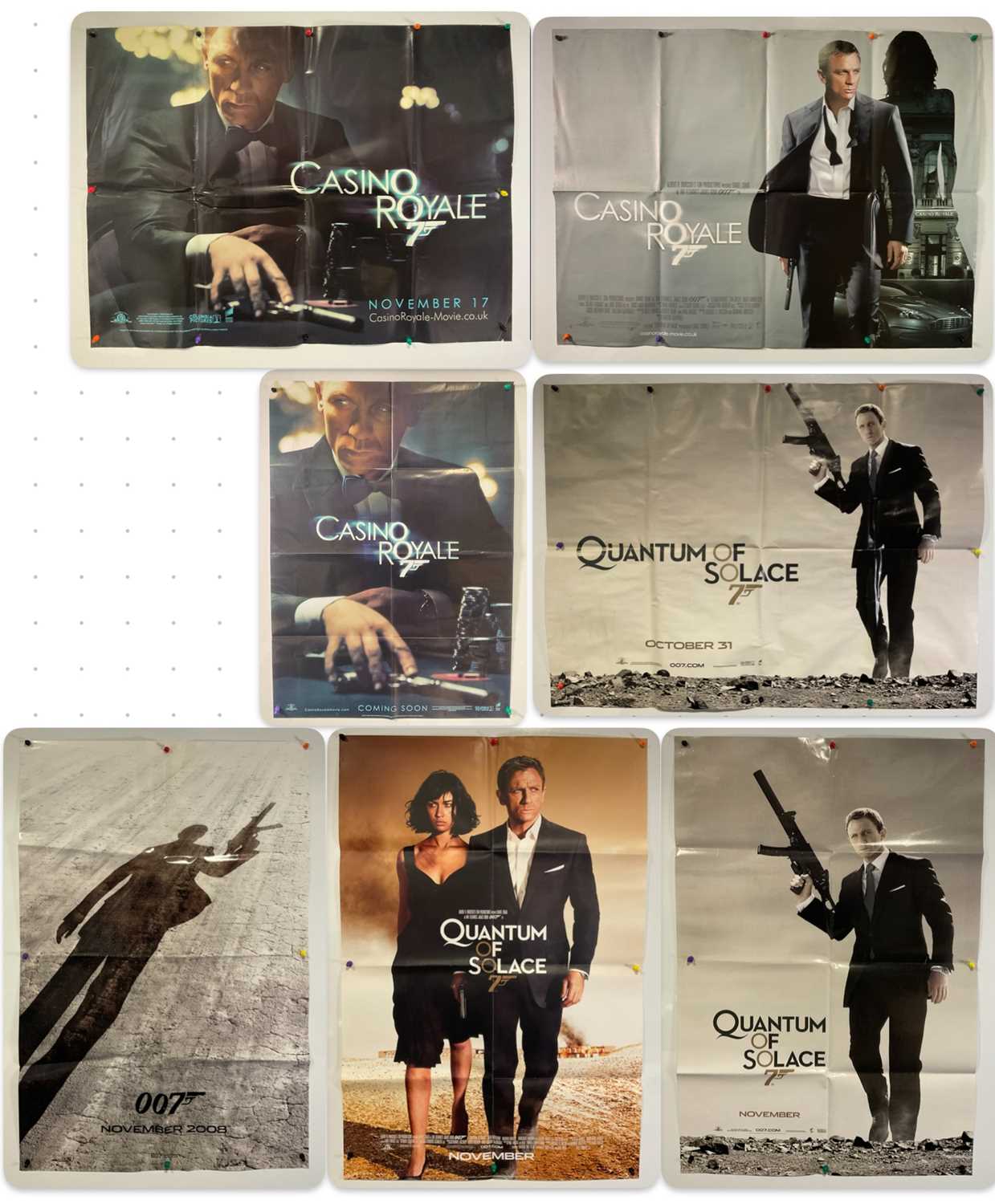 Lot 234 - A group of JAMES BOND film posters