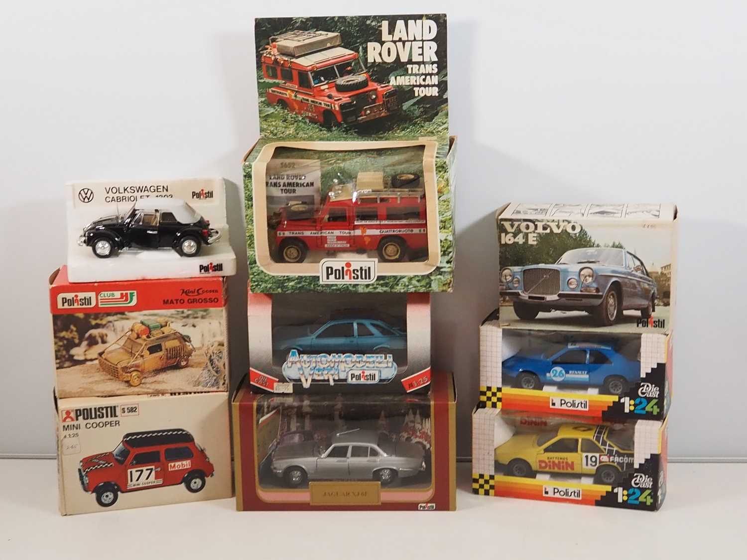 Lot 352 - A group of POLISTIL diecast 1:24 scale and 1: