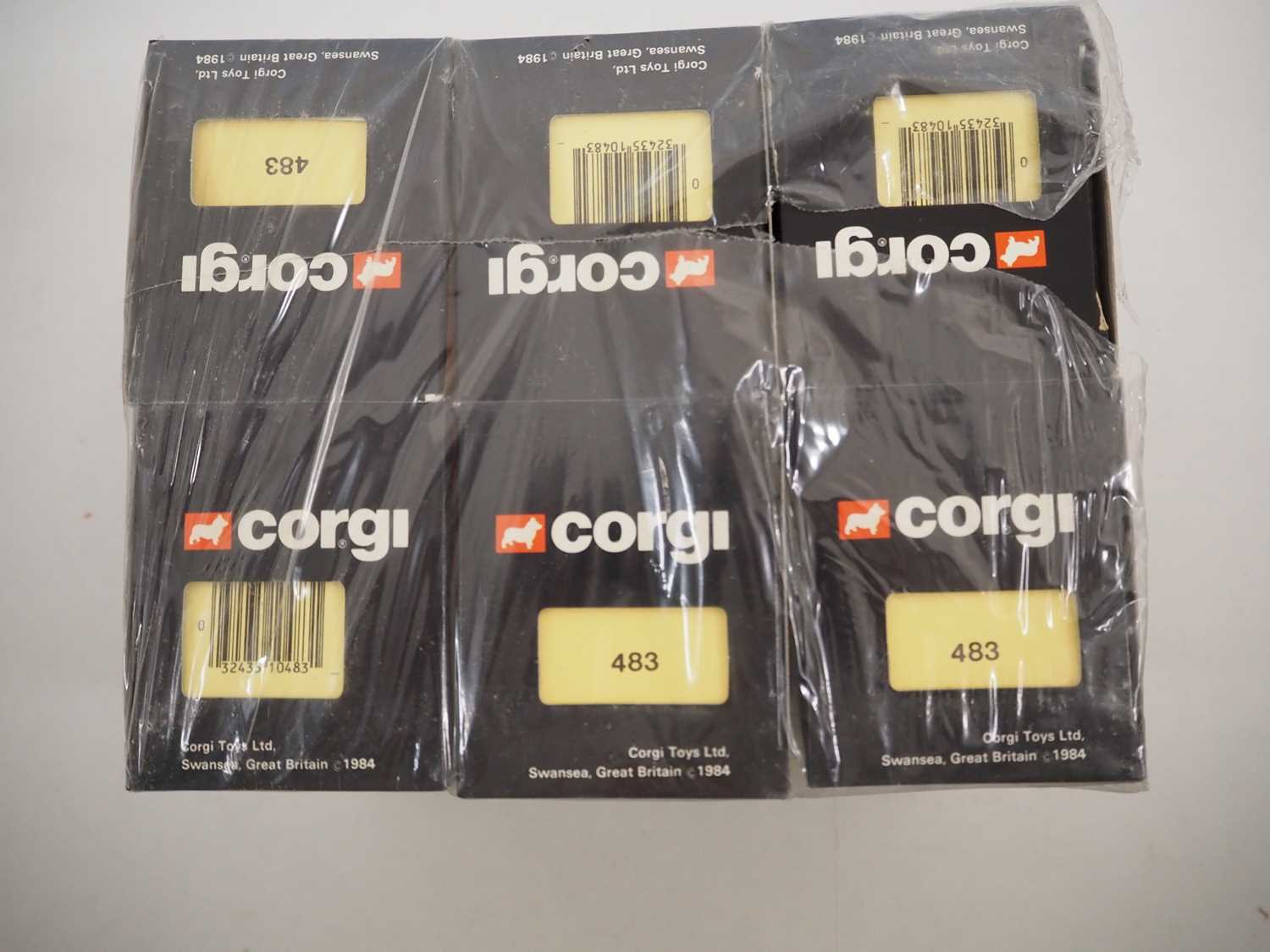 Lot 408 - A CORGI trade pack of 6x #483 Route Master