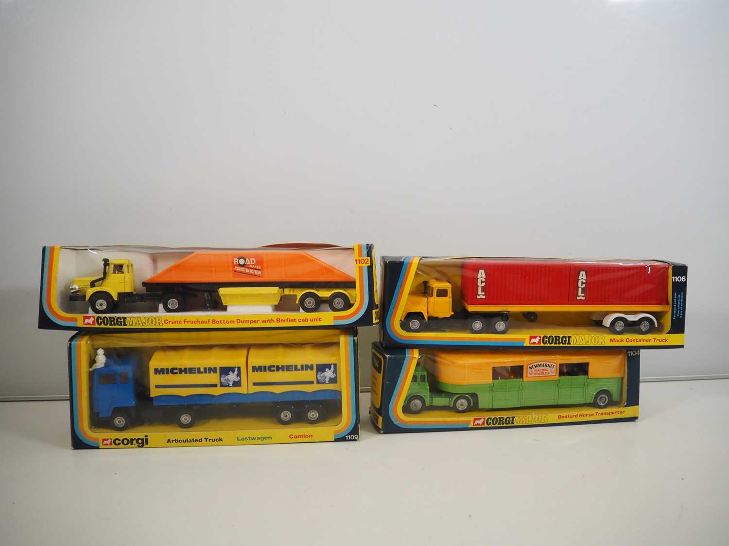 Lot 523 - A group of CORGI diecast articulated lorries