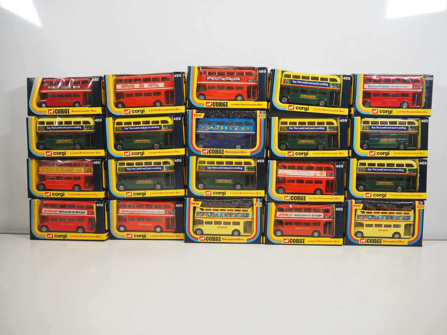 Lot 533 - A group of CORGI #469 and #470 diecast