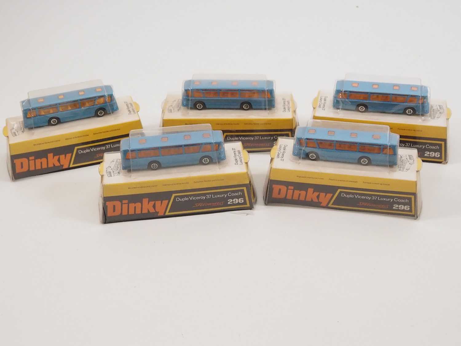 Lot 591 - A group of DINKY #296 diecast Duple Viceroy