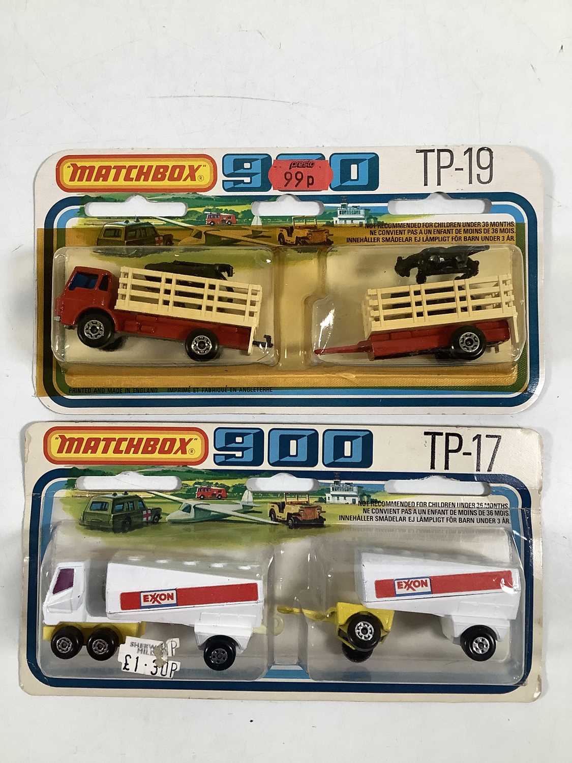 Lot 71 - MATCHBOX '900' series twin packs (2) - All