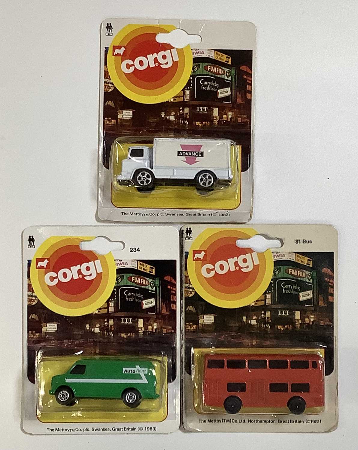 Lot 183 - Early 1980's CORGI Juniors on 'Piccadilly