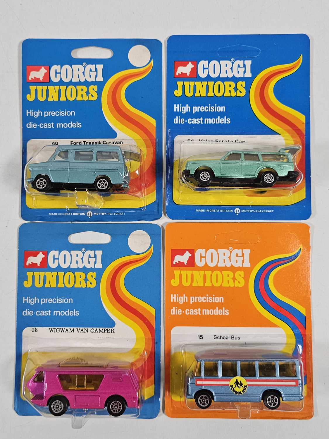 Lot 247 - CORGI Juniors mid 1970's regular backing