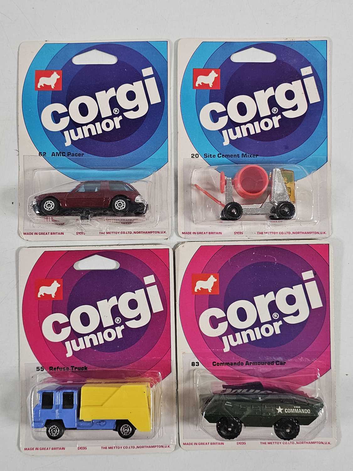 Lot 278 - Late 1970's CORGI Juniors on single card
