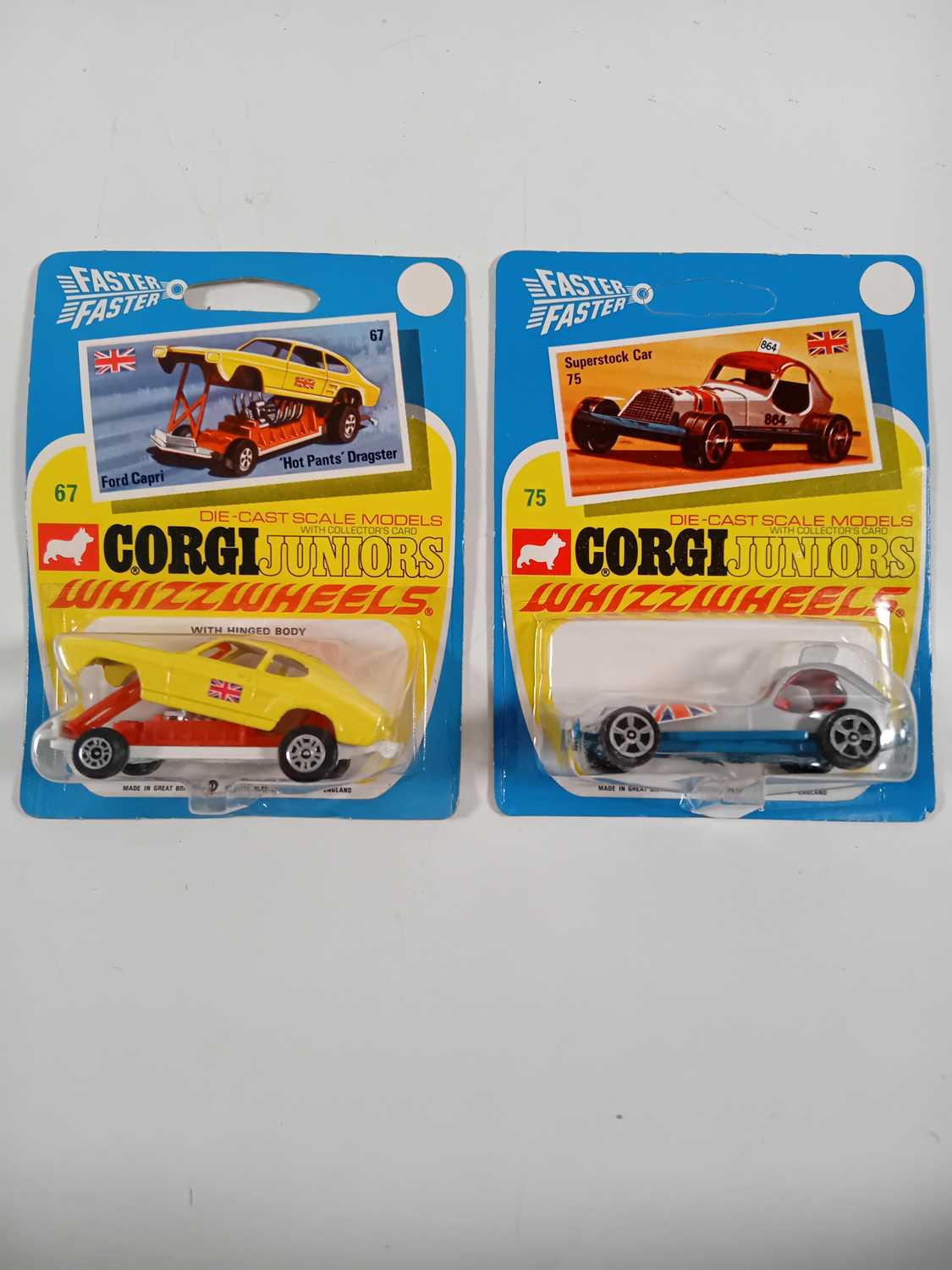 Lot 380 - Early 1970's, CORGI Juniors on original