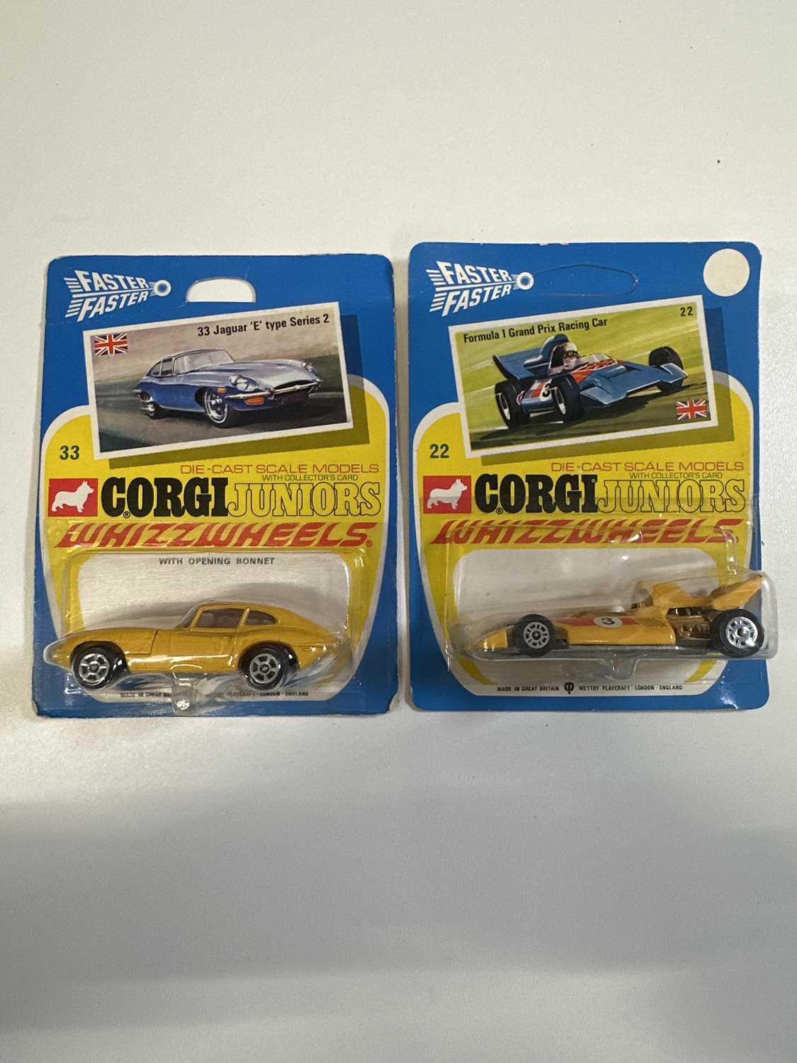 Lot 390 - Early 1970's, CORGI Juniors on original
