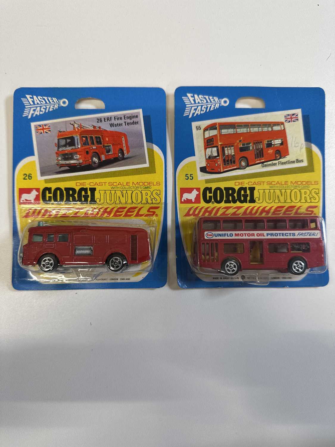 Lot 402 - Early 1970's, CORGI Juniors on original