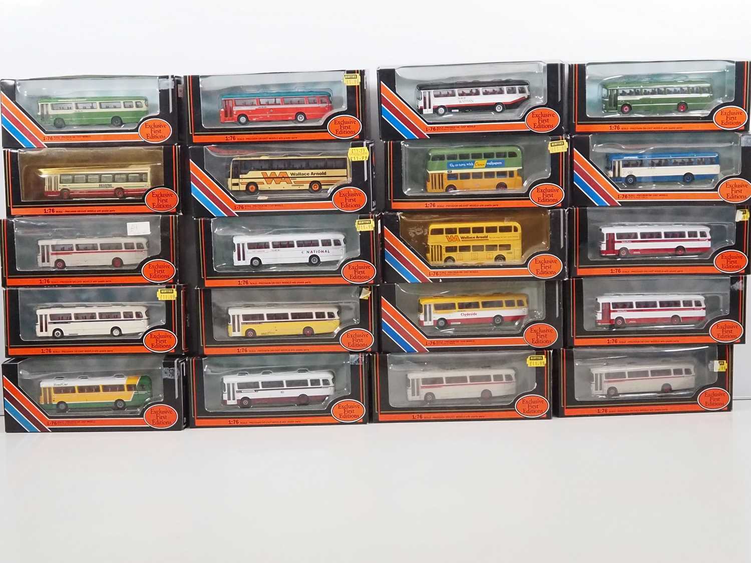 Lot 80 - EFE 1:76 scale buses and coaches in various