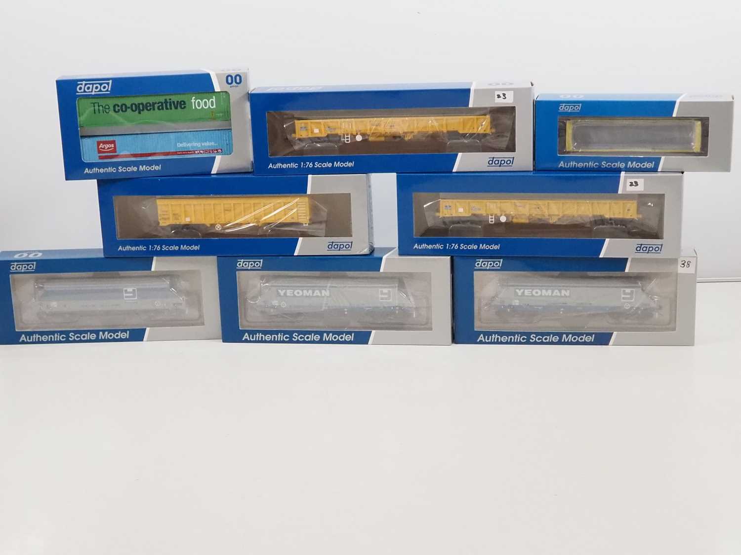 Lot 253 - A group of DAPOL OO gauge bogie wagons in