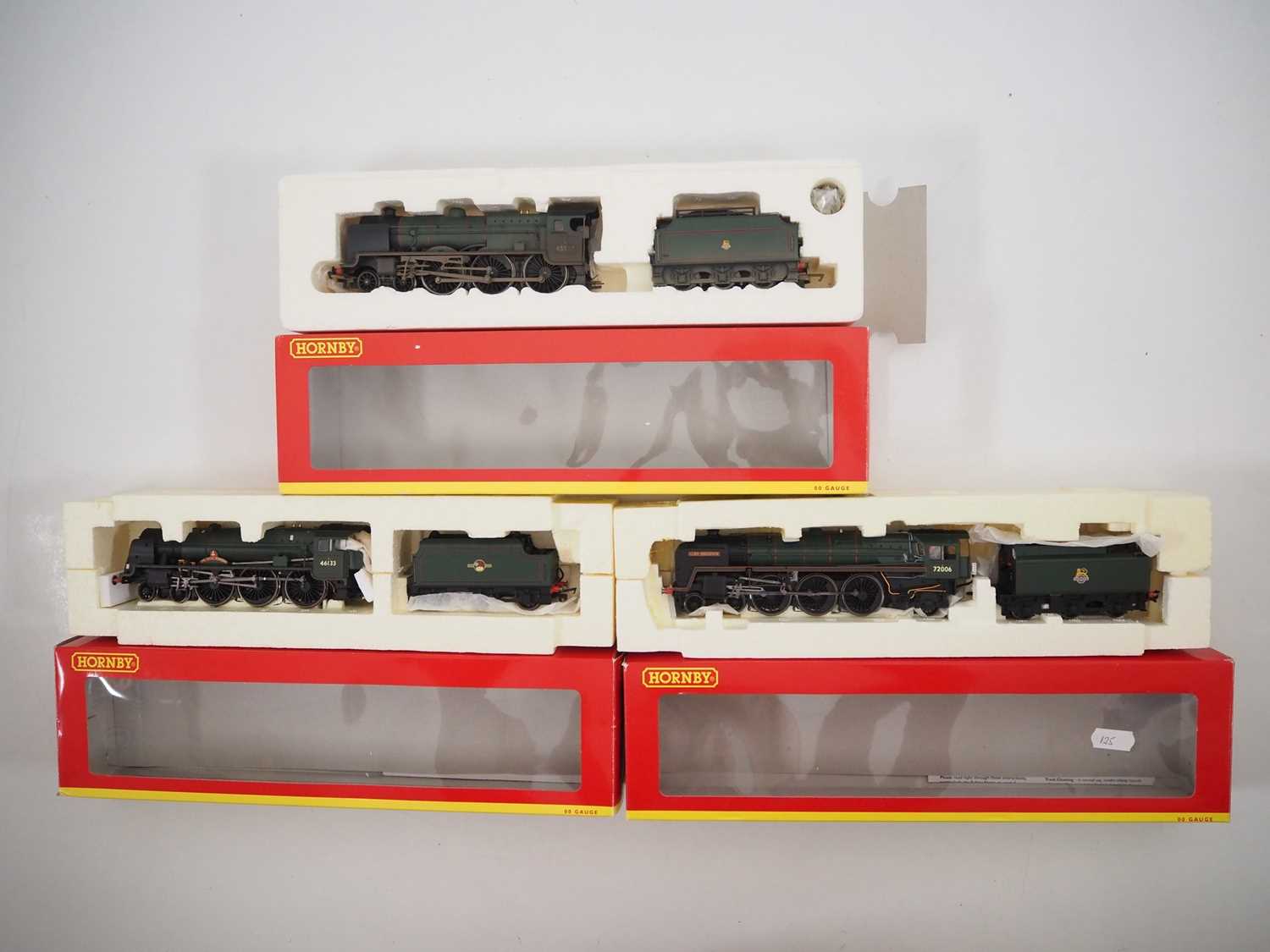 Lot 379 - A group of HORNBY OO gauge steam locos, all