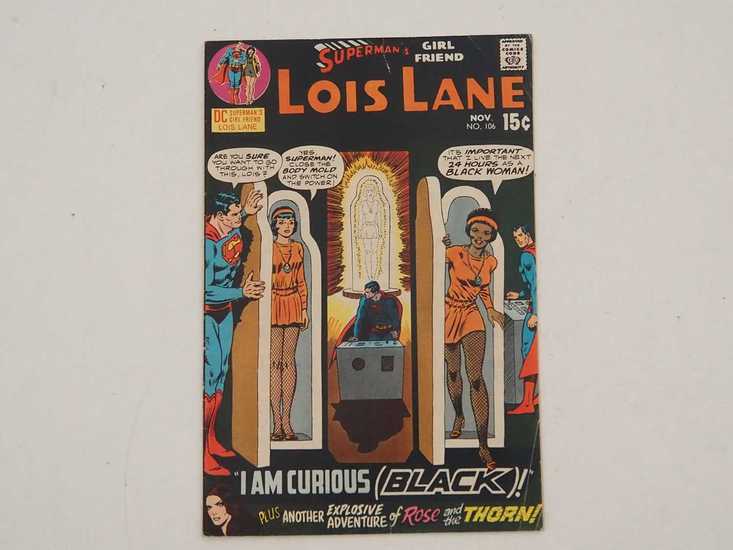Lot 211 - SUPERMAN'S GIRL FRIEND LOIS LANE #106