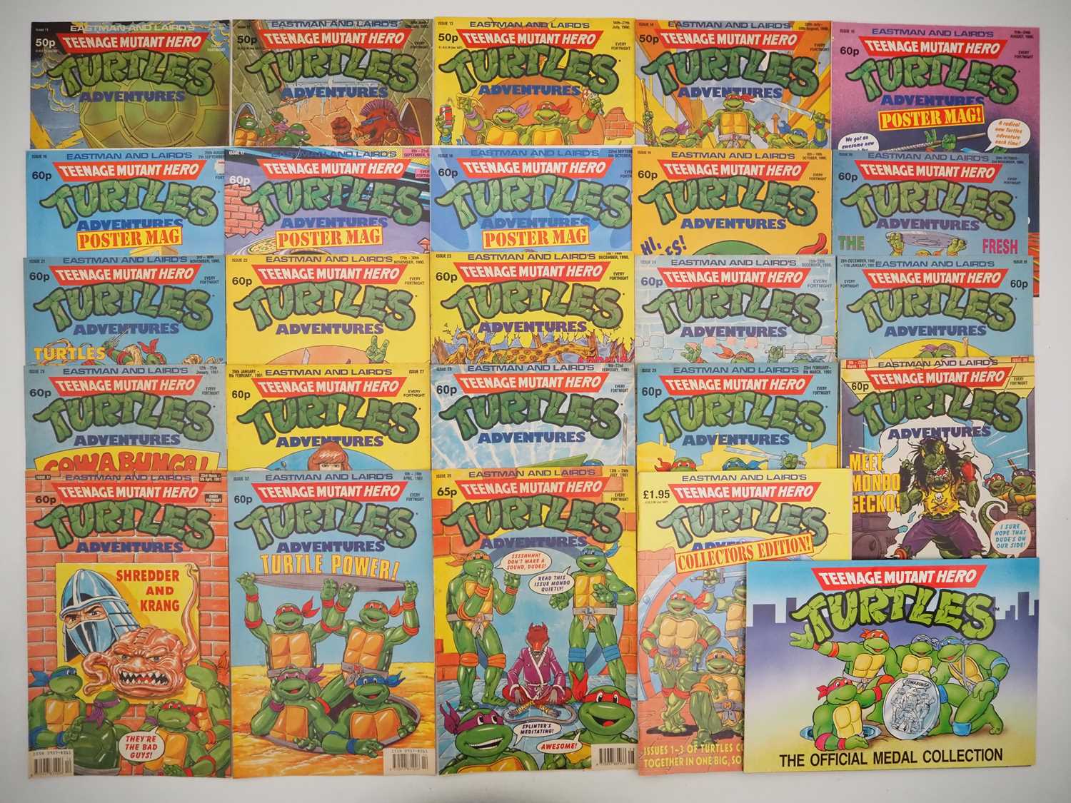 Lot 341 - TEENAGE MUTANT HERO TURTLES ADVENTURES