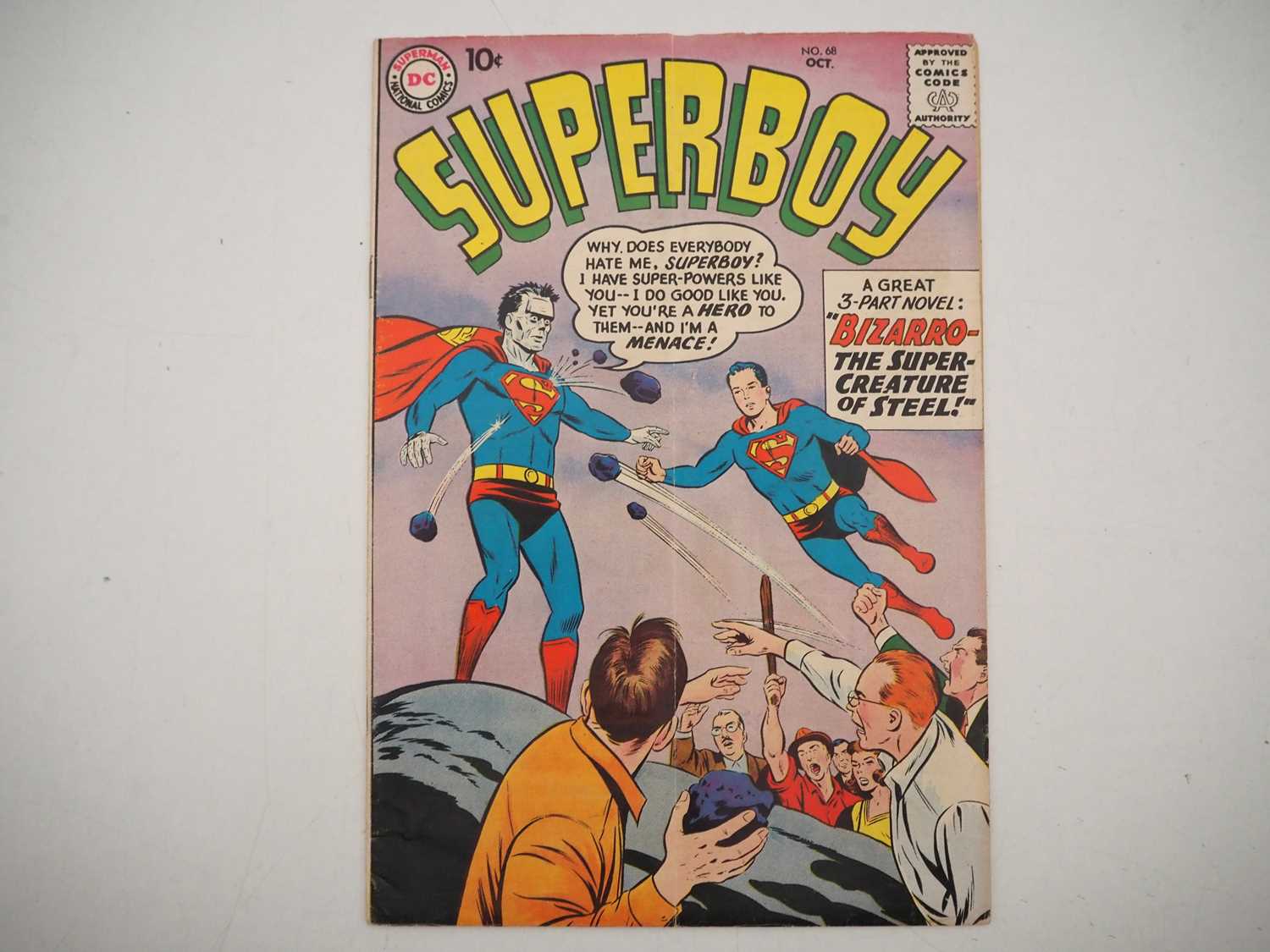 Lot 440 - SUPERBOY #68 (1958 - DC) - The origin and