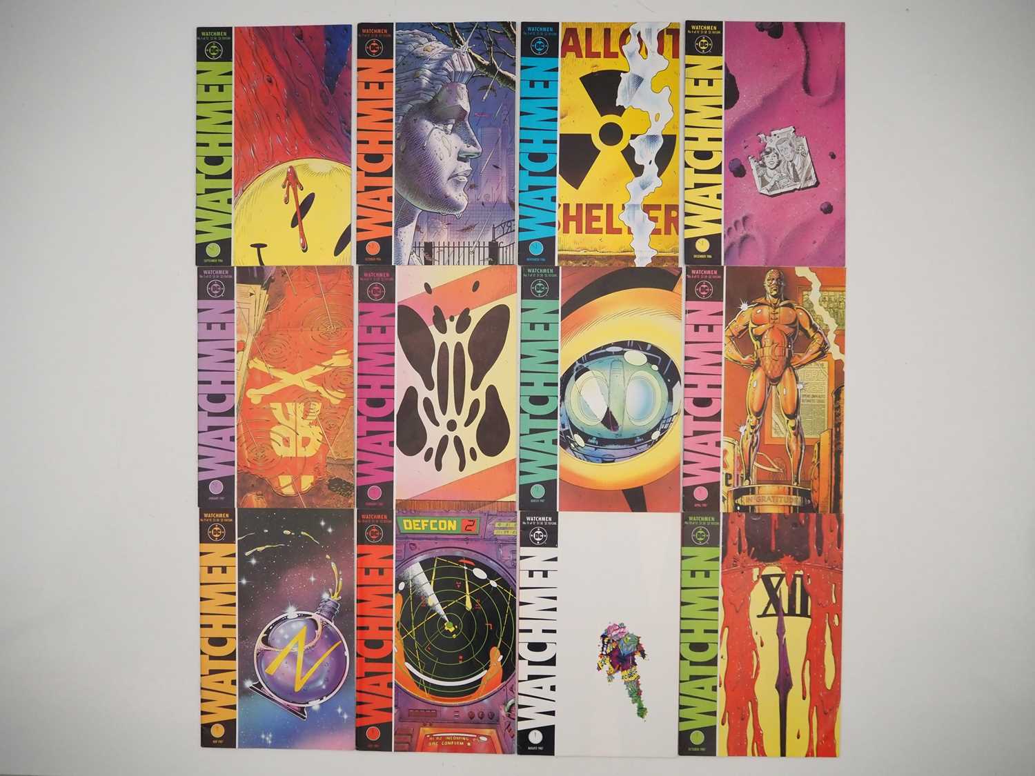 Lot 450 - WATCHMEN #1, 2, 3, 4, 5, 6, 7, 8, 9, 10, 11,