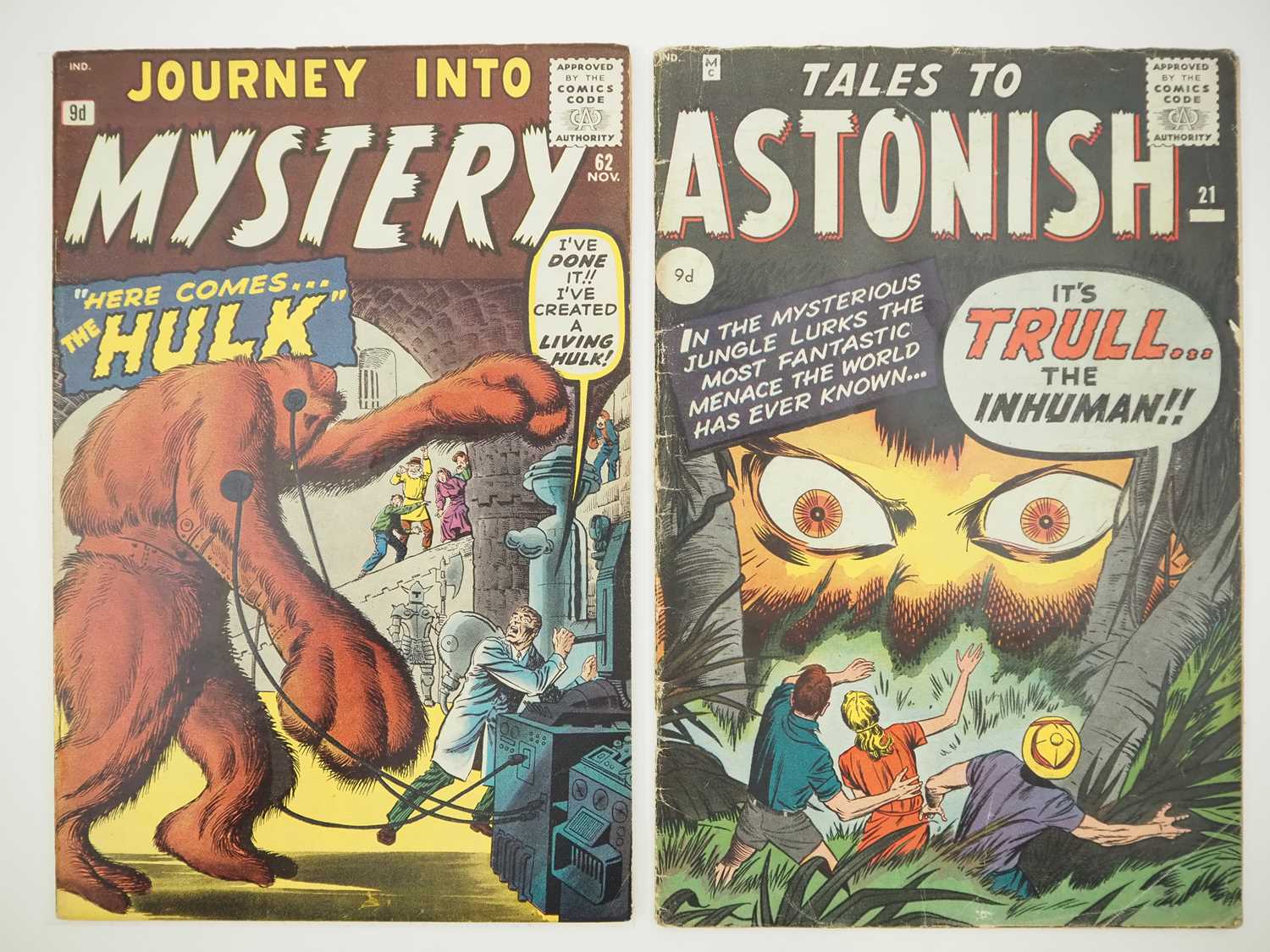 Lot 504 - HULK PROTOTYPES (2 in Lot) - Includes