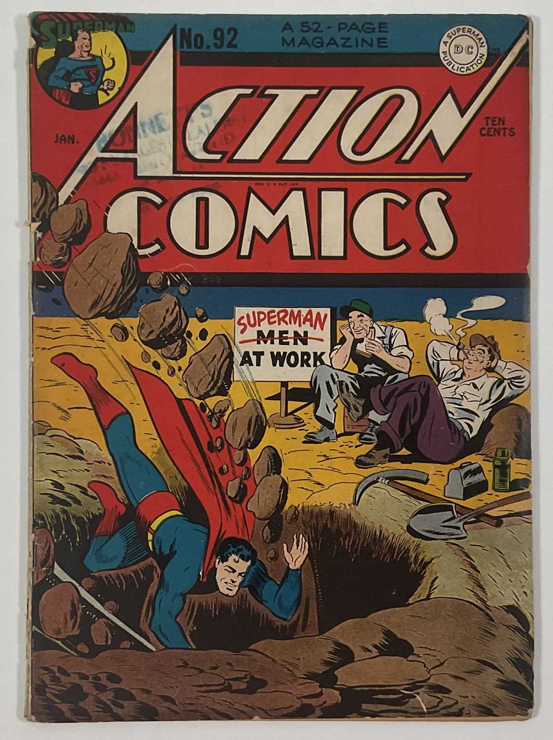 Lot 547 - ACTION COMICS #92 (1945 - DC) - "The Average