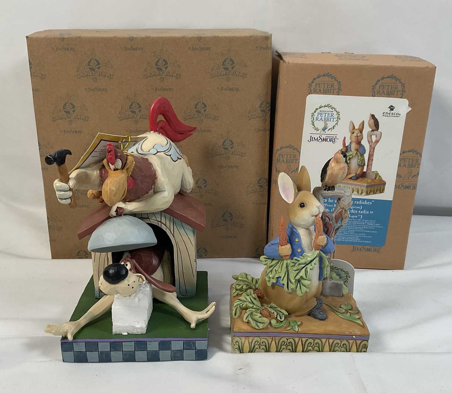 Lot 407 - A pair of Jim Shore designed cartoon