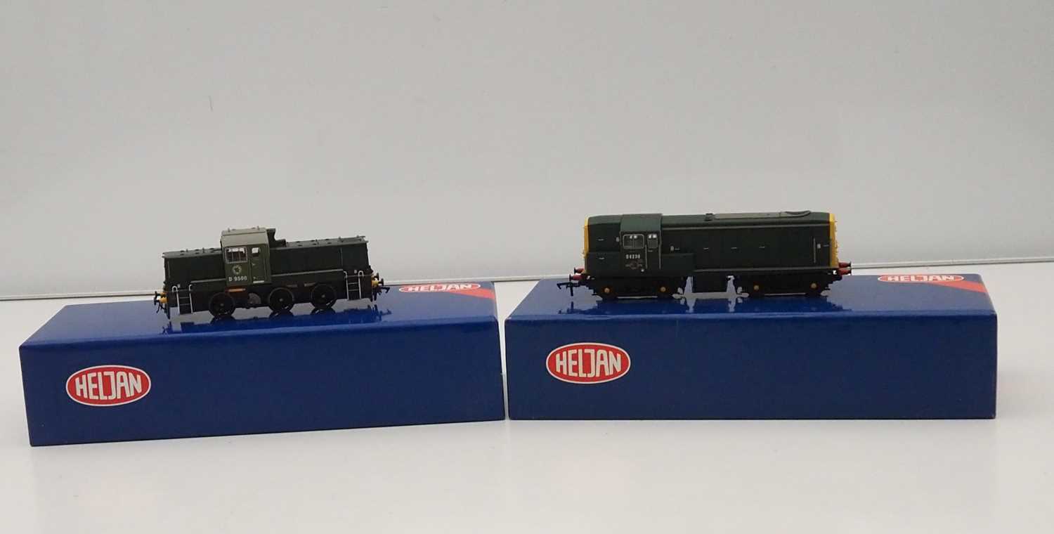 Lot 78 - A pair of HELJAN OO gauge diesel locomotives