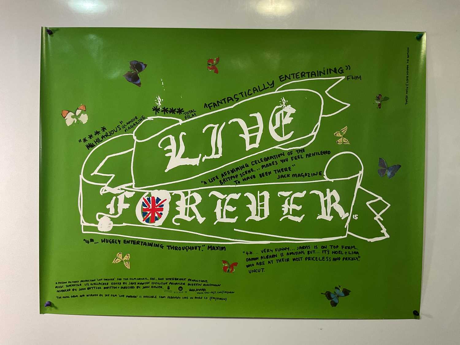 Lot 16 - LIVE FOREVER: THE RISE AND FALL OF BRIT POP