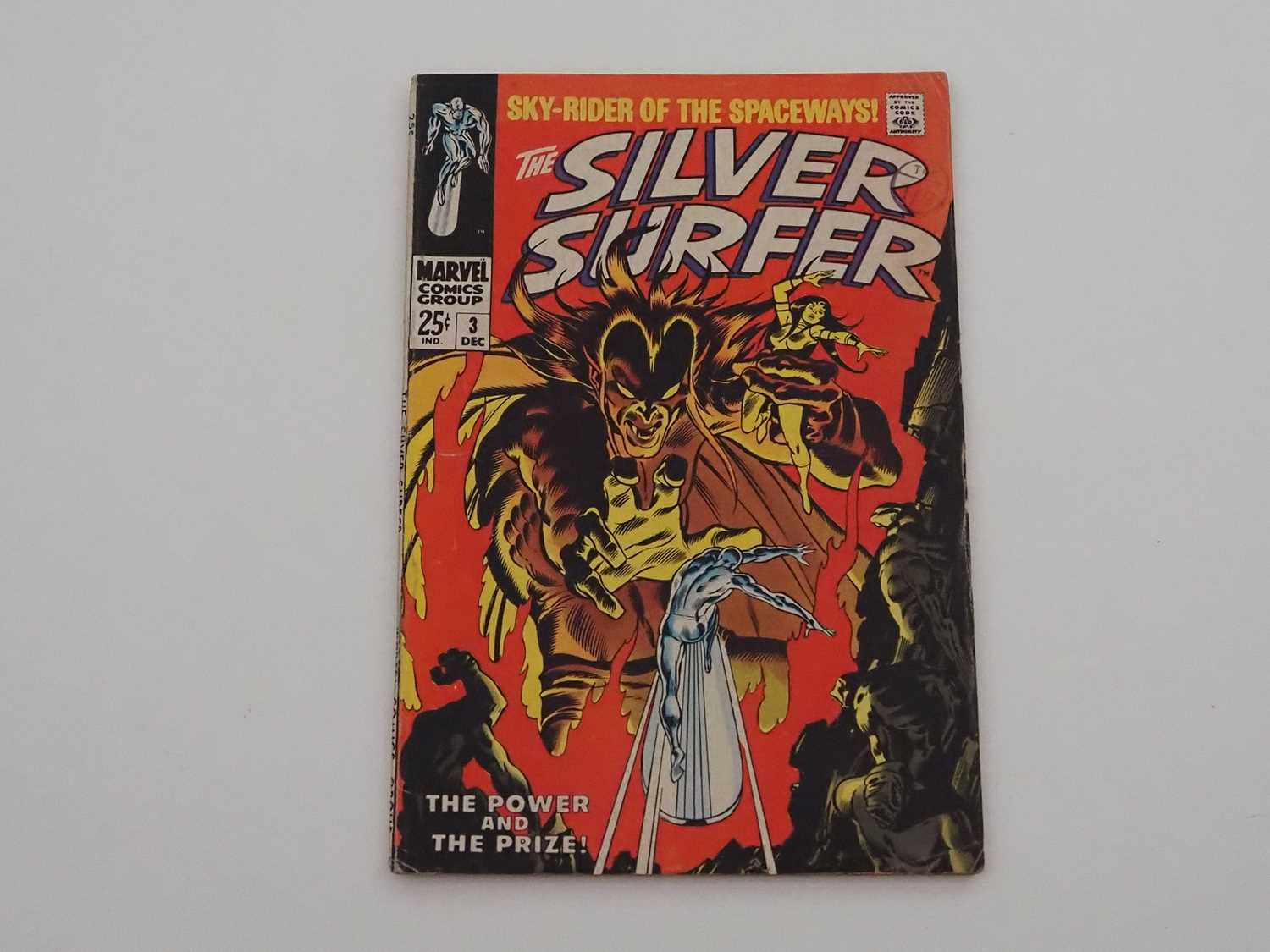 Lot 260 - SILVER SURFER #3 - (1969 - MARVEL) - First