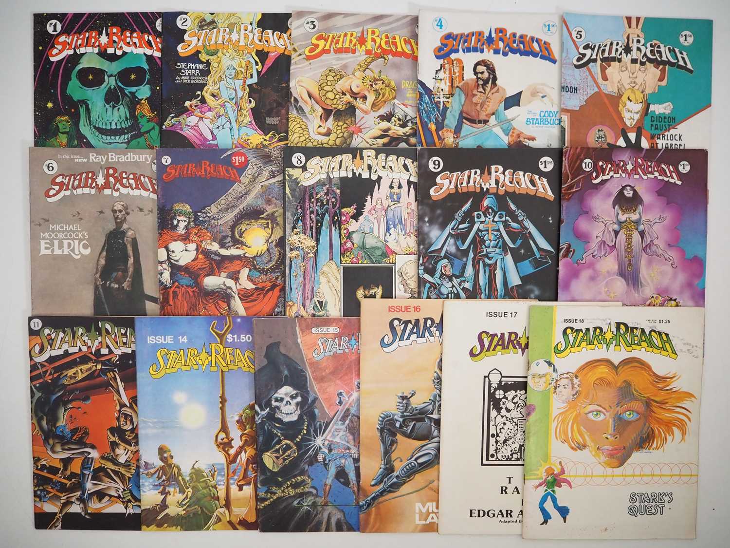 Lot 177 - STAR*REACH #1, 2, 3, 4, 5, 6, 7, 8, 9, 10,