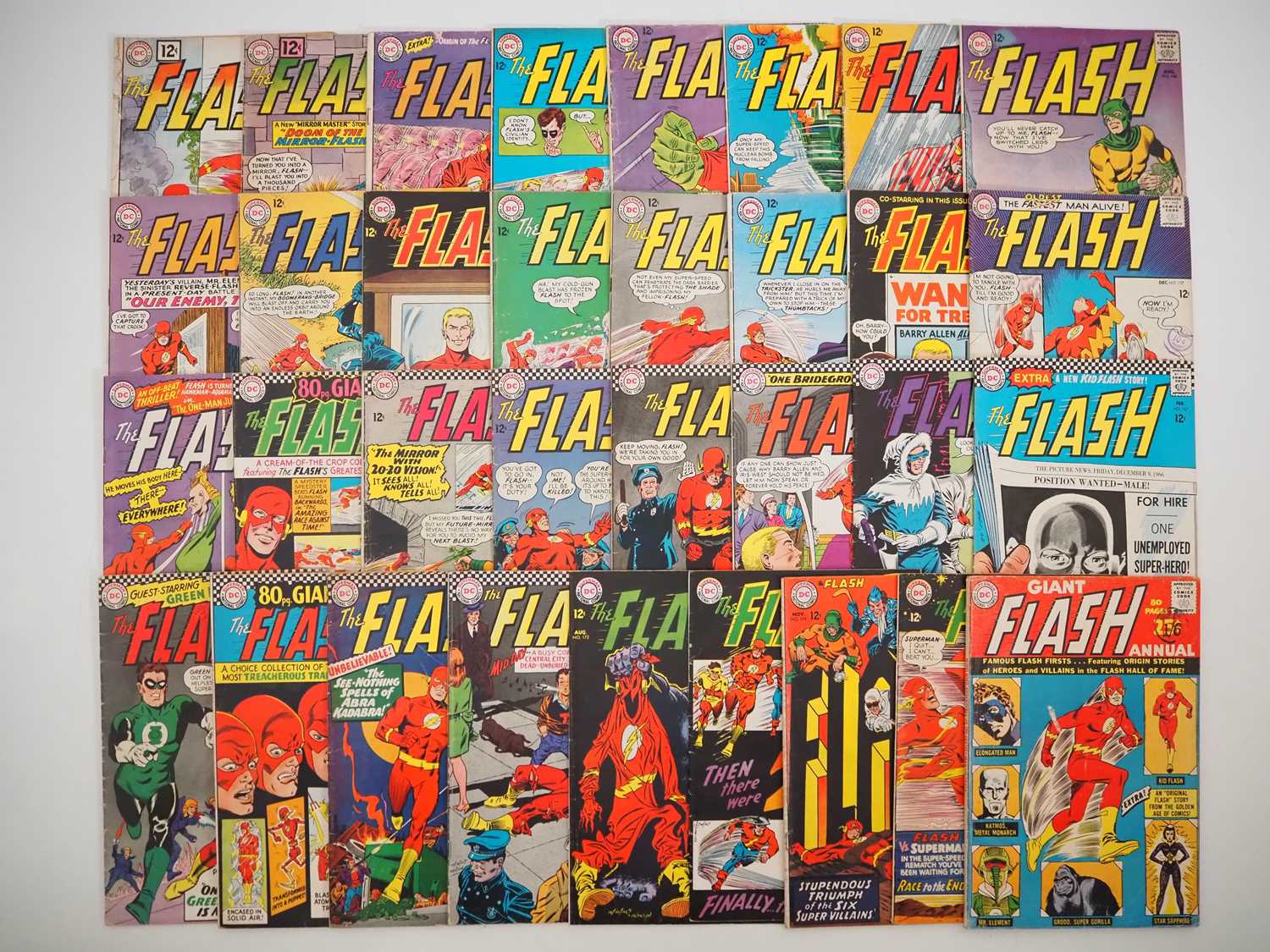 Lot 107 - FLASH #125-126, 128, 141, 143-152, 156-158,